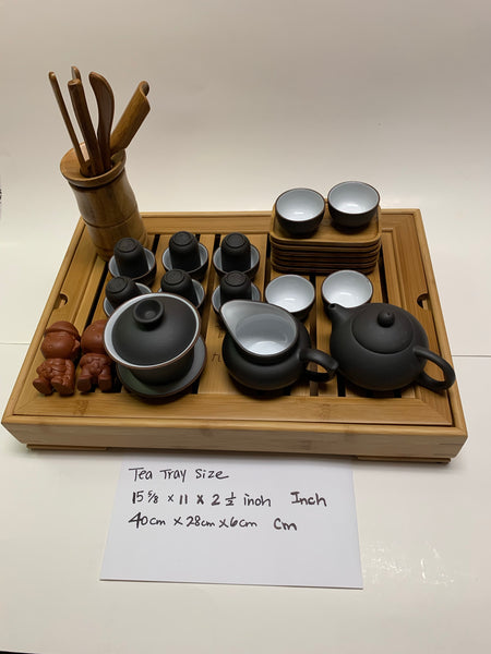 Large Set Yixing Clay Gong Fu Tea Set-#888 – Music City Tea